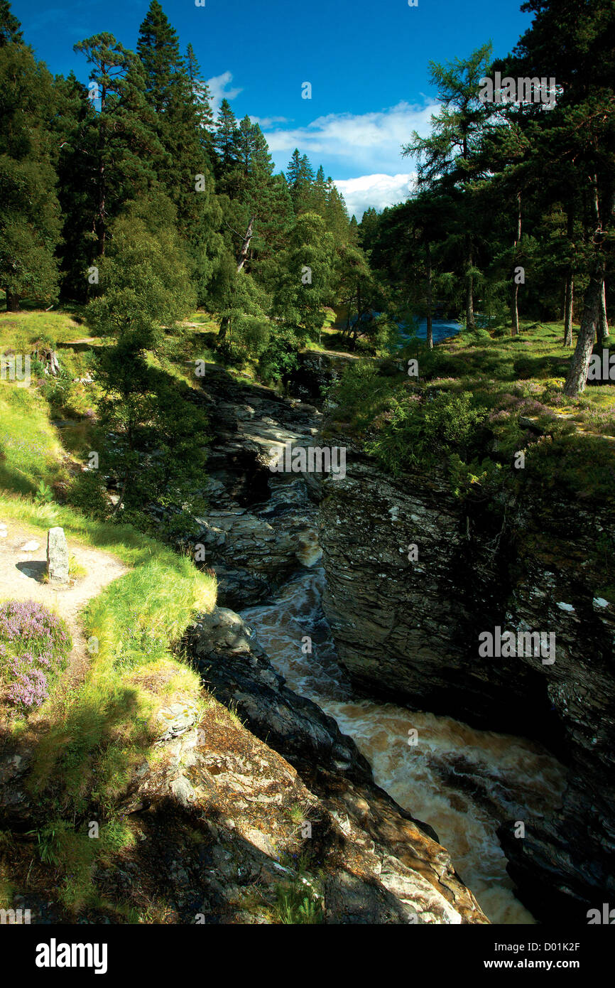 The Linn of Dee and the River Dee, Cairngorm National Park ...