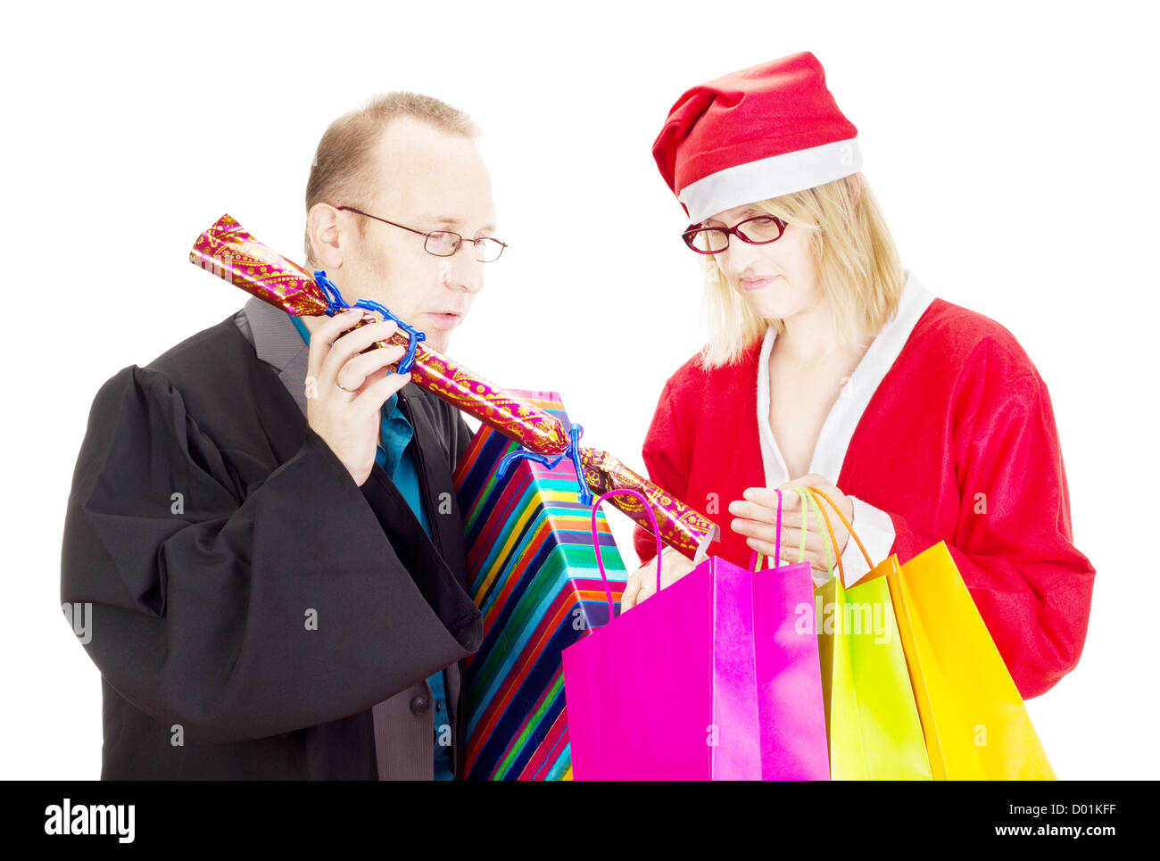 Gifts from santa claus hi-res stock photography and images - Alamy