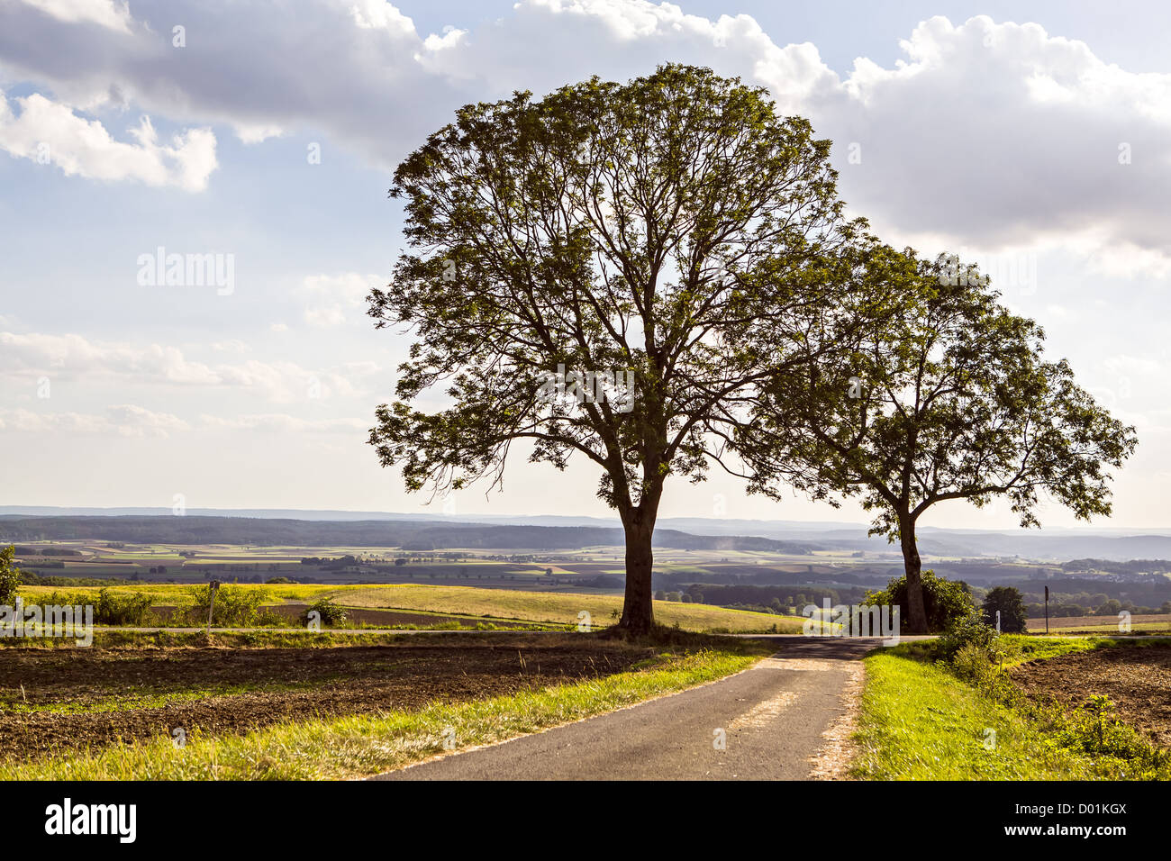 Landscape view in Europe Stock Photo - Alamy