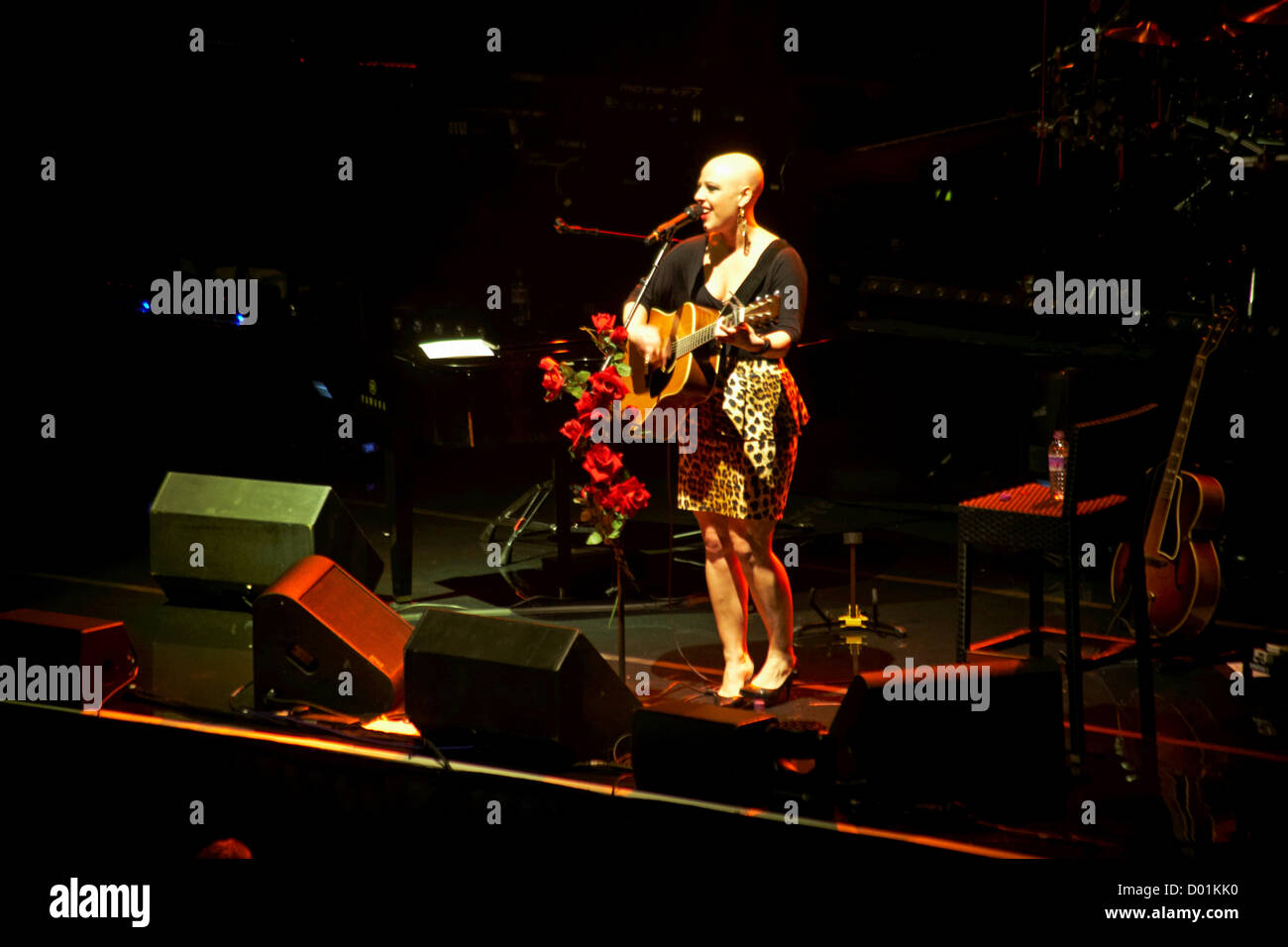Bald Female Singer High Resolution Stock Photography and Images - Alamy