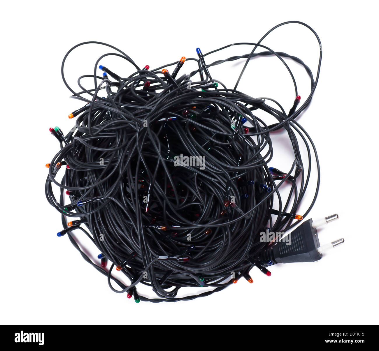 Tangled cords hi-res stock photography and images - Alamy