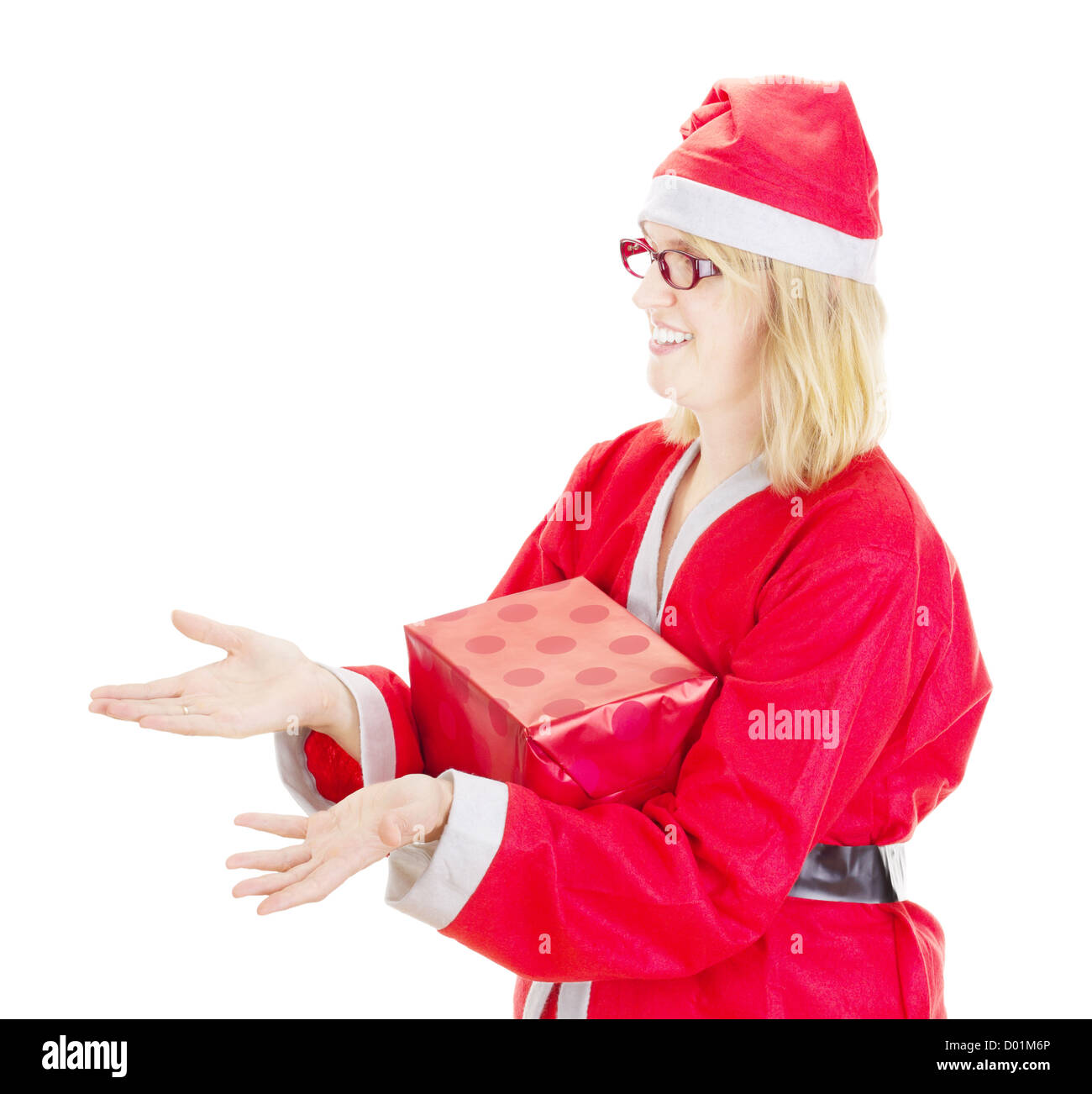 Catching present hi-res stock photography and images - Alamy