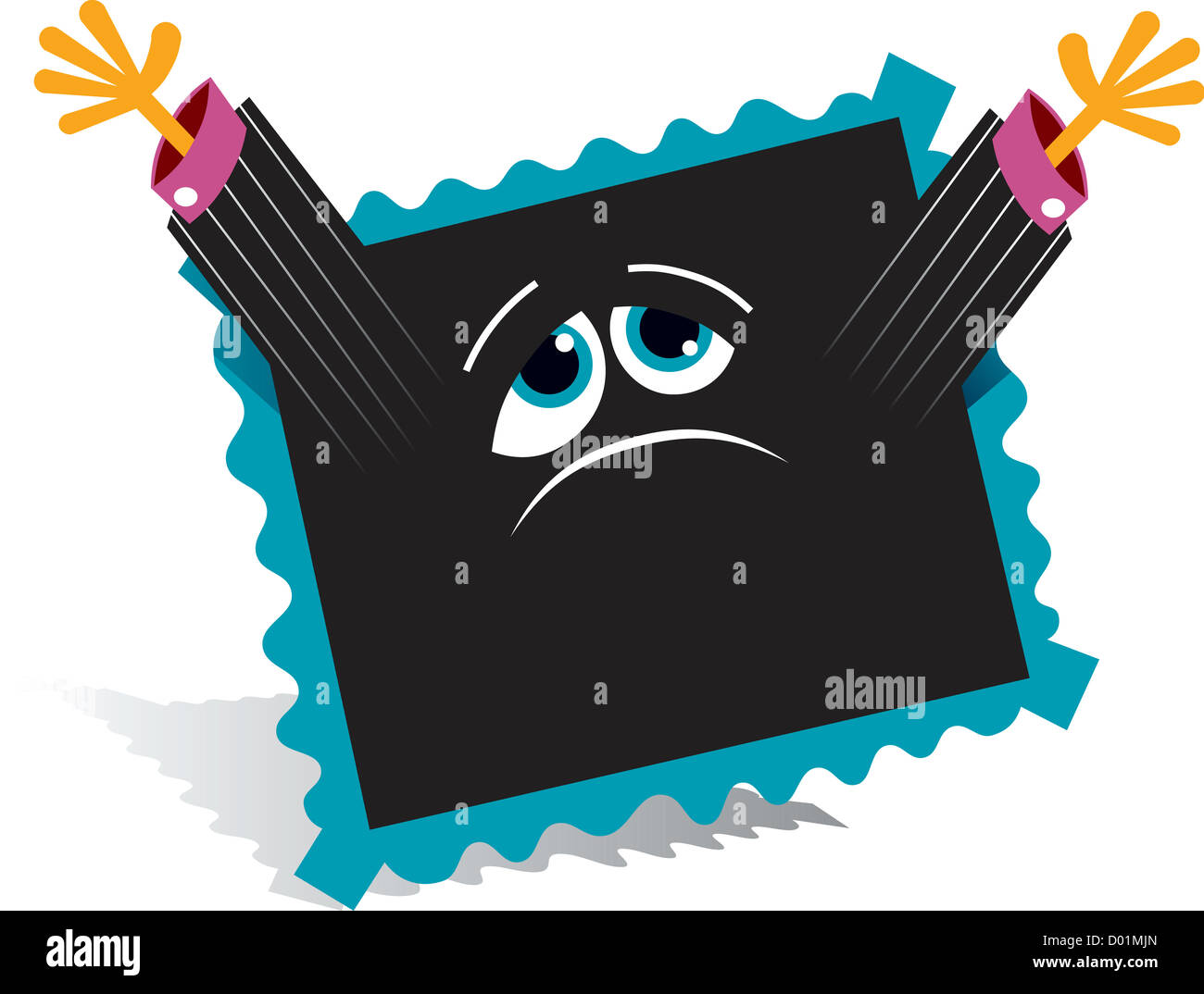 Black out stamp Cut Out Stock Images & Pictures - Alamy