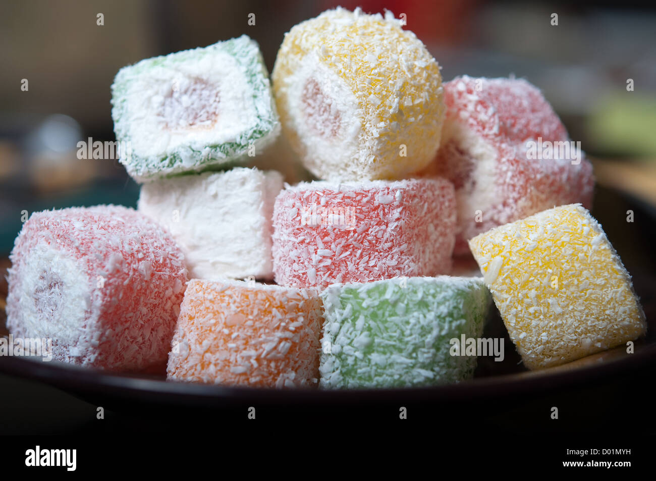 Turkish Delight ,lokum Stock Photo - Alamy