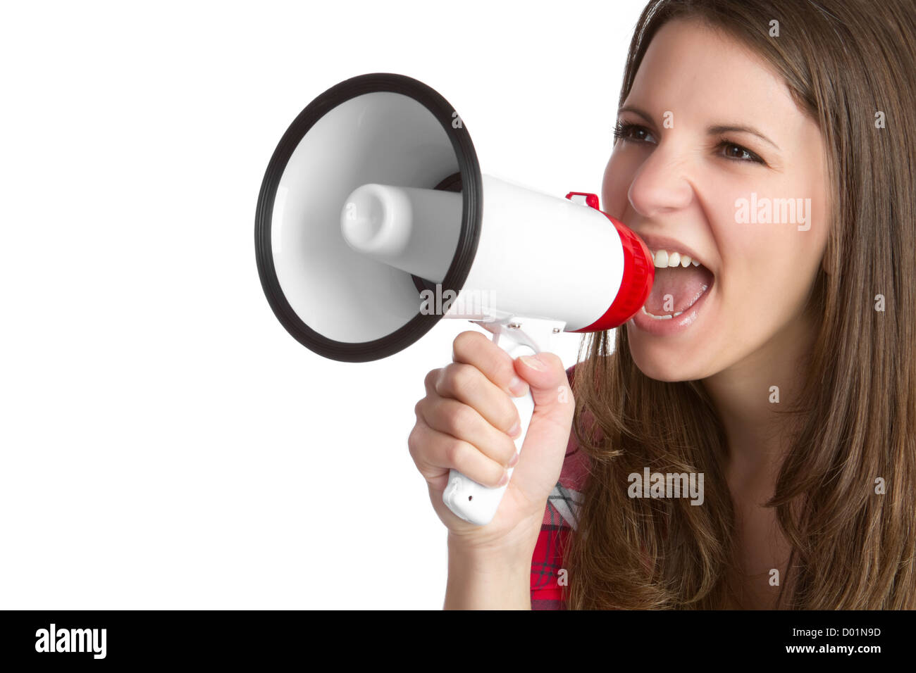 Bullhorn hand hi-res stock photography and images - Alamy