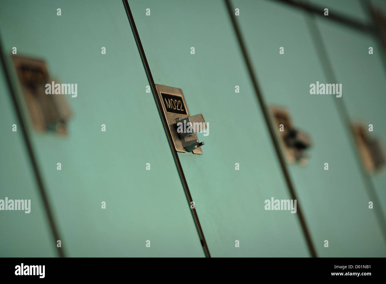 Safety lockers wall hi-res stock photography and images - Alamy
