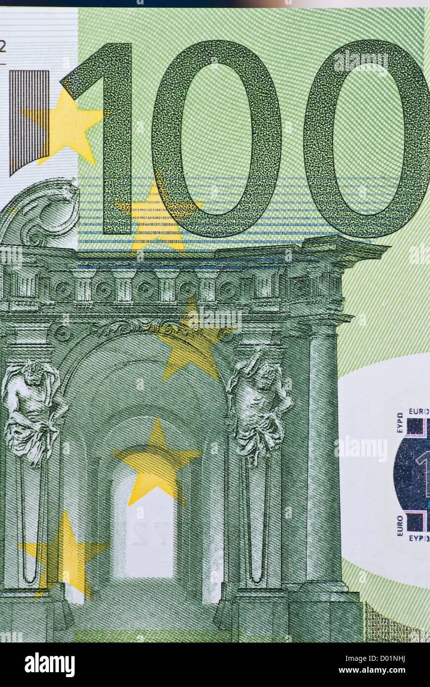 Euro banknote, close-up, studio shot Stock Photo - Alamy