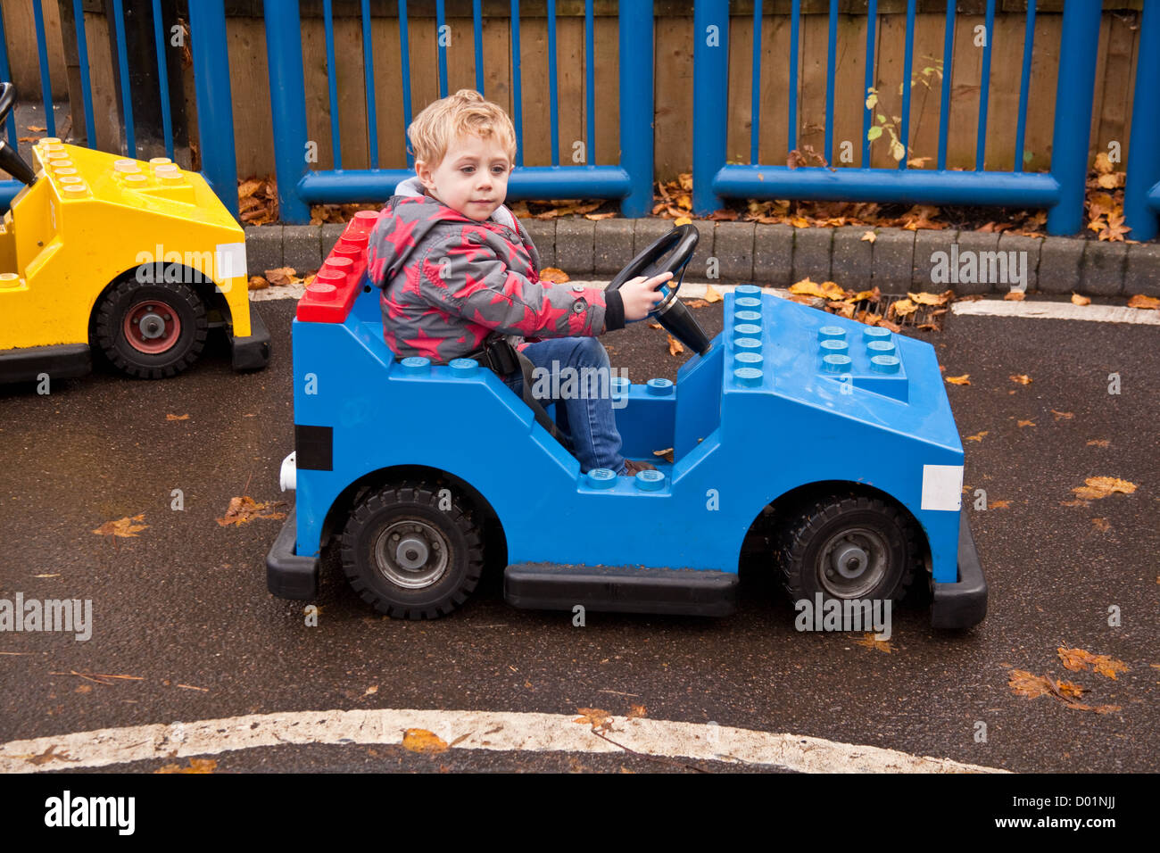 L-Drivers ride at Legoland theme park, Windsor, England, United Kingdom ...