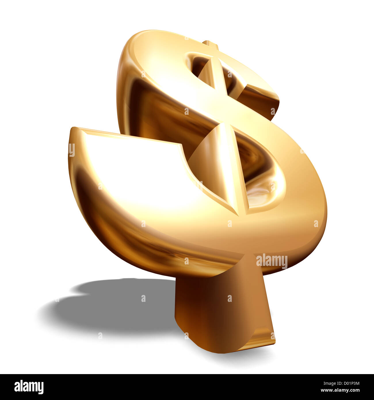 3d dollar hi-res stock photography and images - Alamy