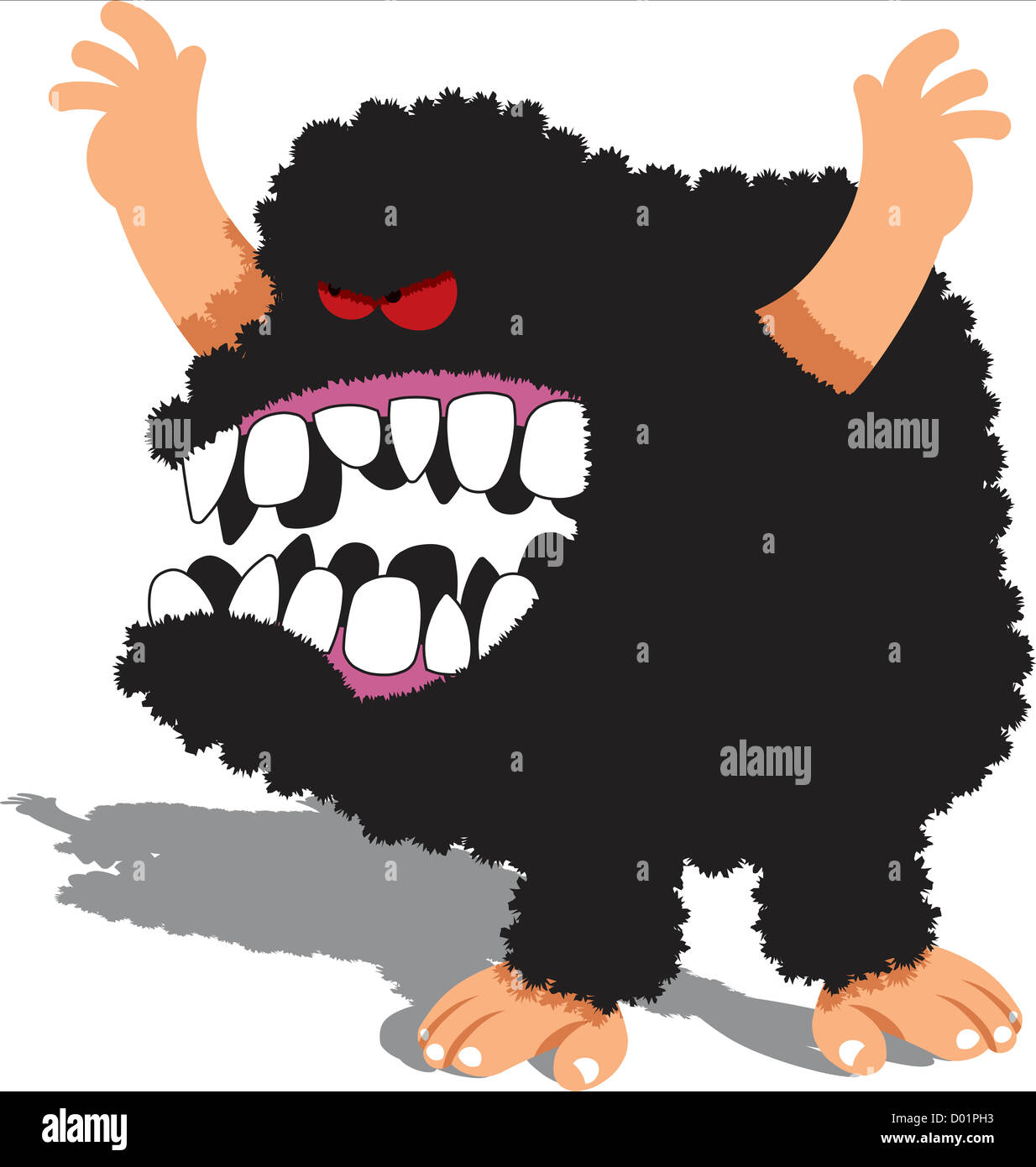 Man and monster hi-res stock photography and images - Alamy