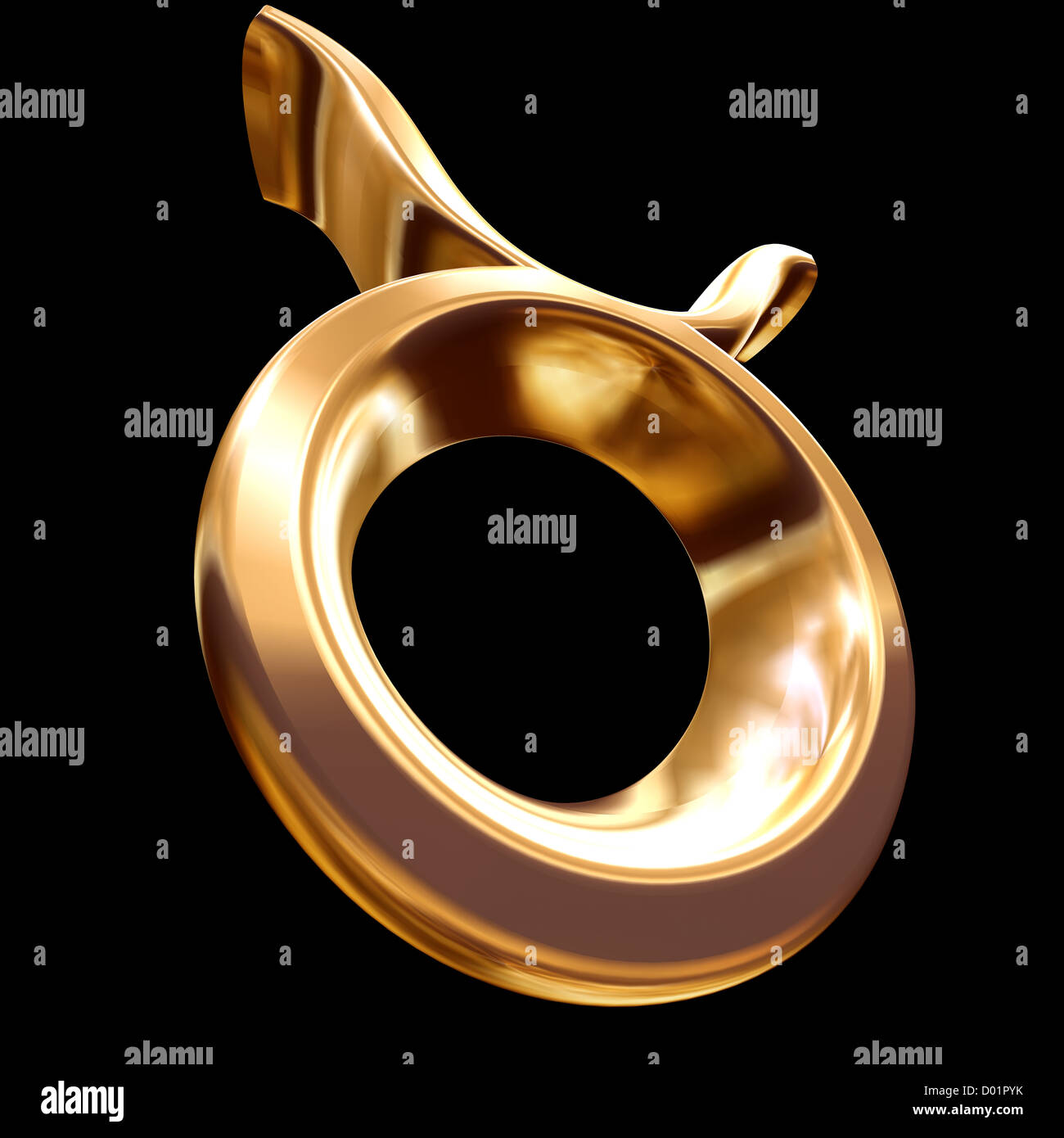 3d taurus zodiac sign hi-res stock photography and images - Alamy