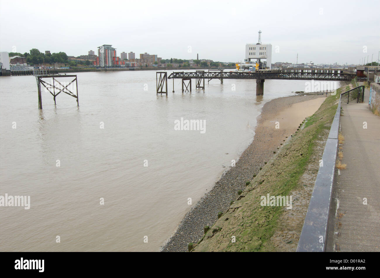 Woolwich pier wharf terminal hi-res stock photography and images - Alamy