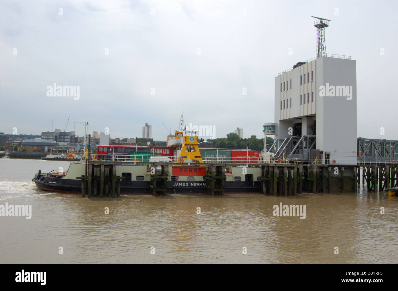 Ferry terminal at Woolwich in London, England Stock Photo - Alamy