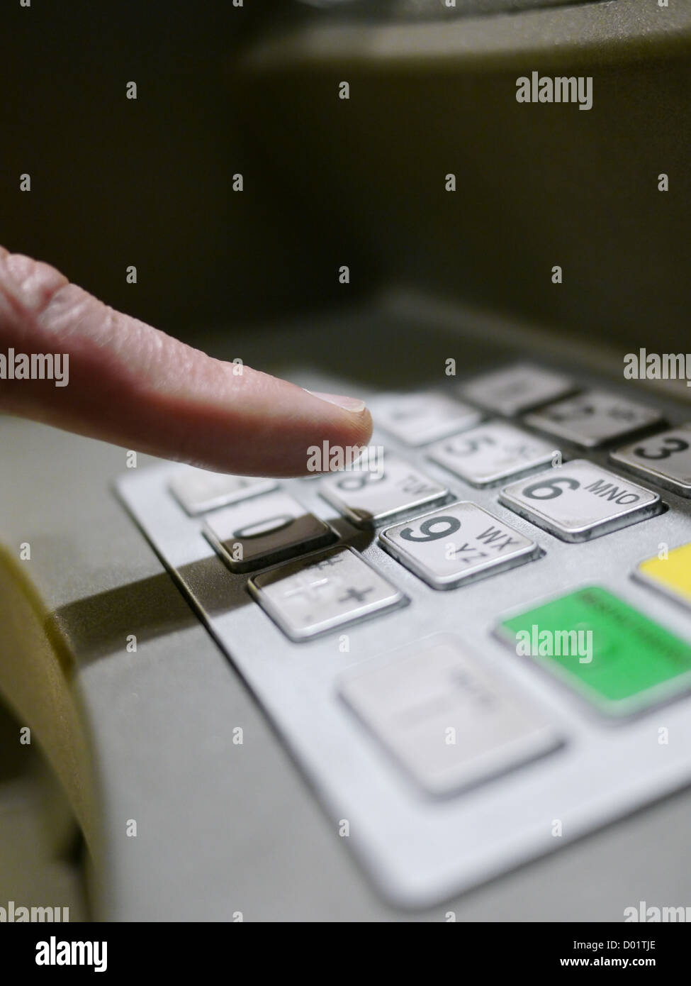 Bank security numbers keypad hi-res stock photography and images - Alamy