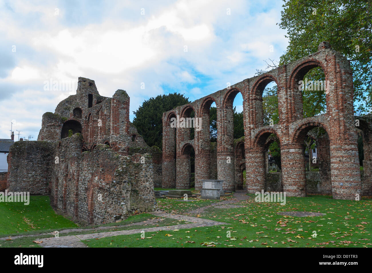 Old ruins at Colchester essex uk Stock Photo - Alamy