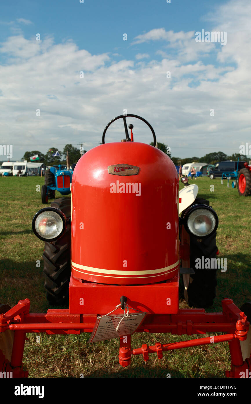 Front view of traditional old tractor, Newman 1948 Stock Photo - Alamy