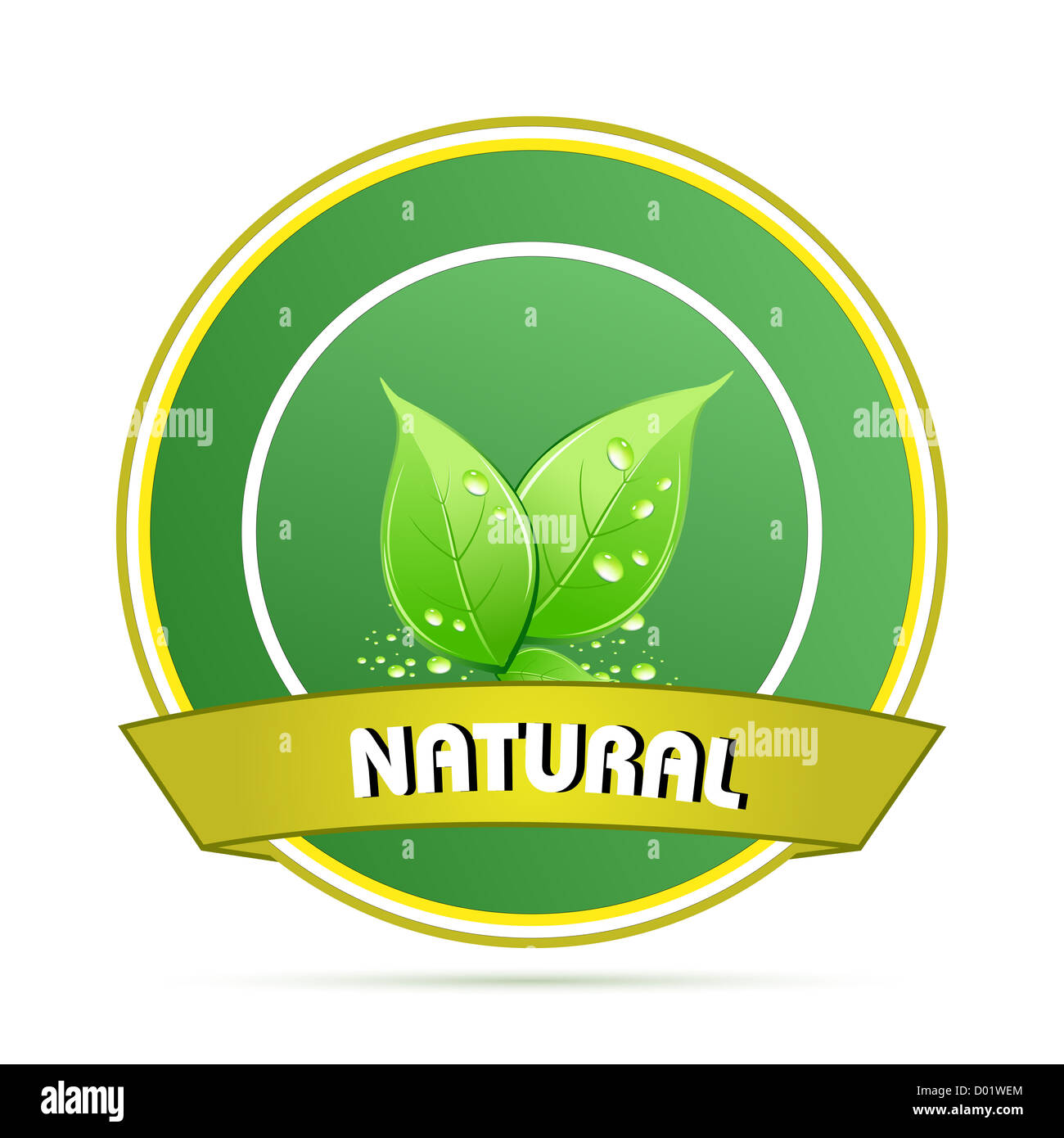 illustration of nature logo Stock Photo - Alamy