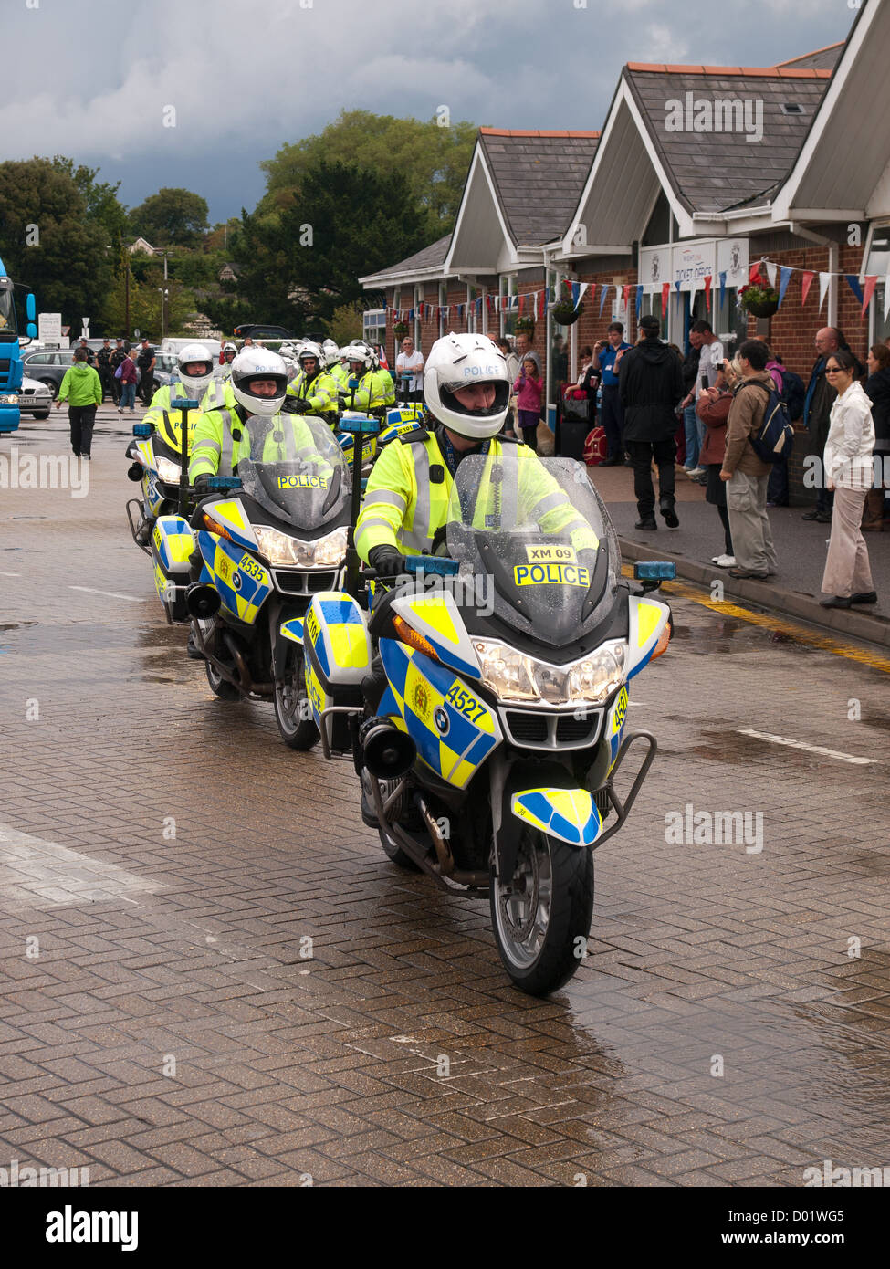 Olympic torch relay Lymington Hampshire England UK - metropolitan ...