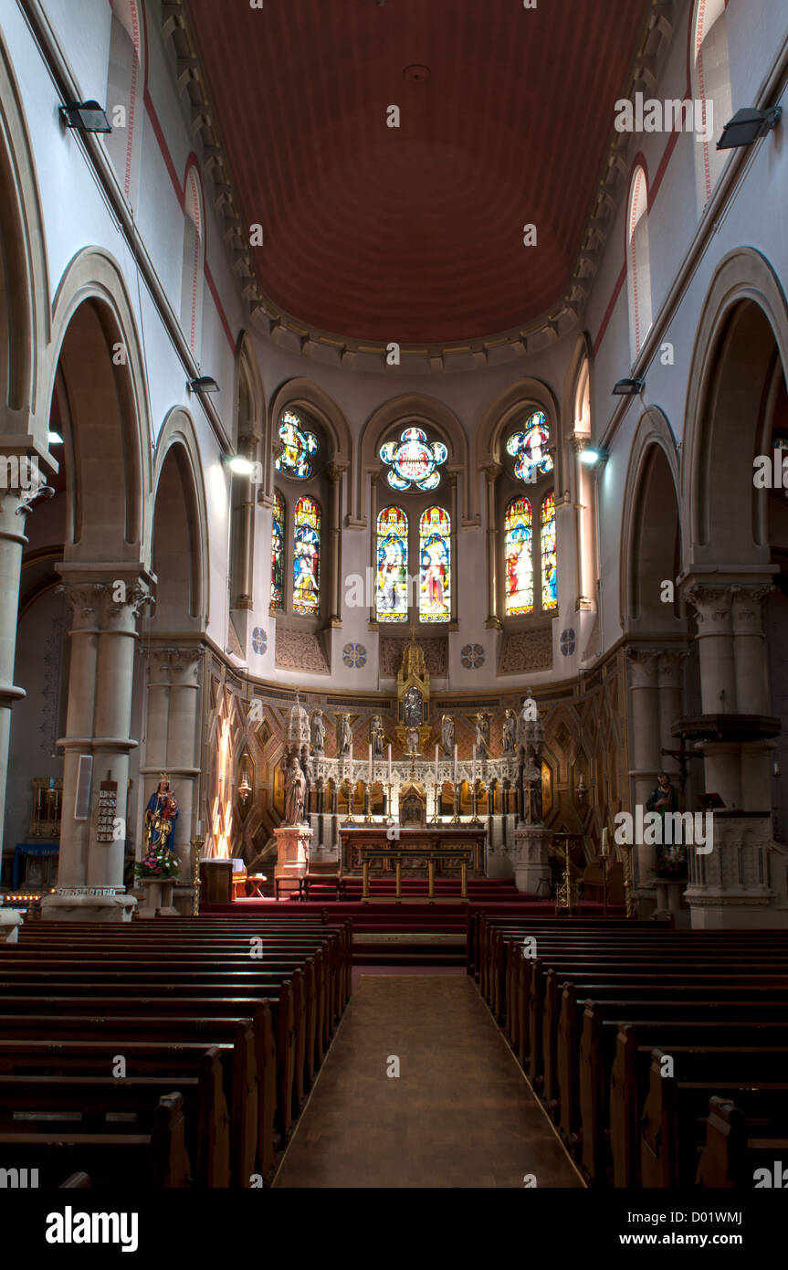 St. Peter`s Roman Catholic Church, Leamington Spa, Warwickshire, UK ...