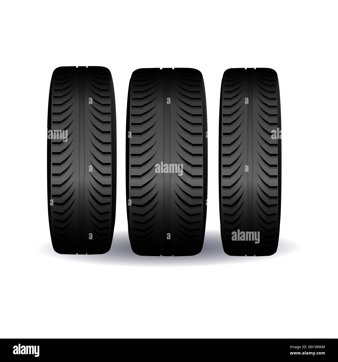 illustration of tyers on white background Stock Photo - Alamy