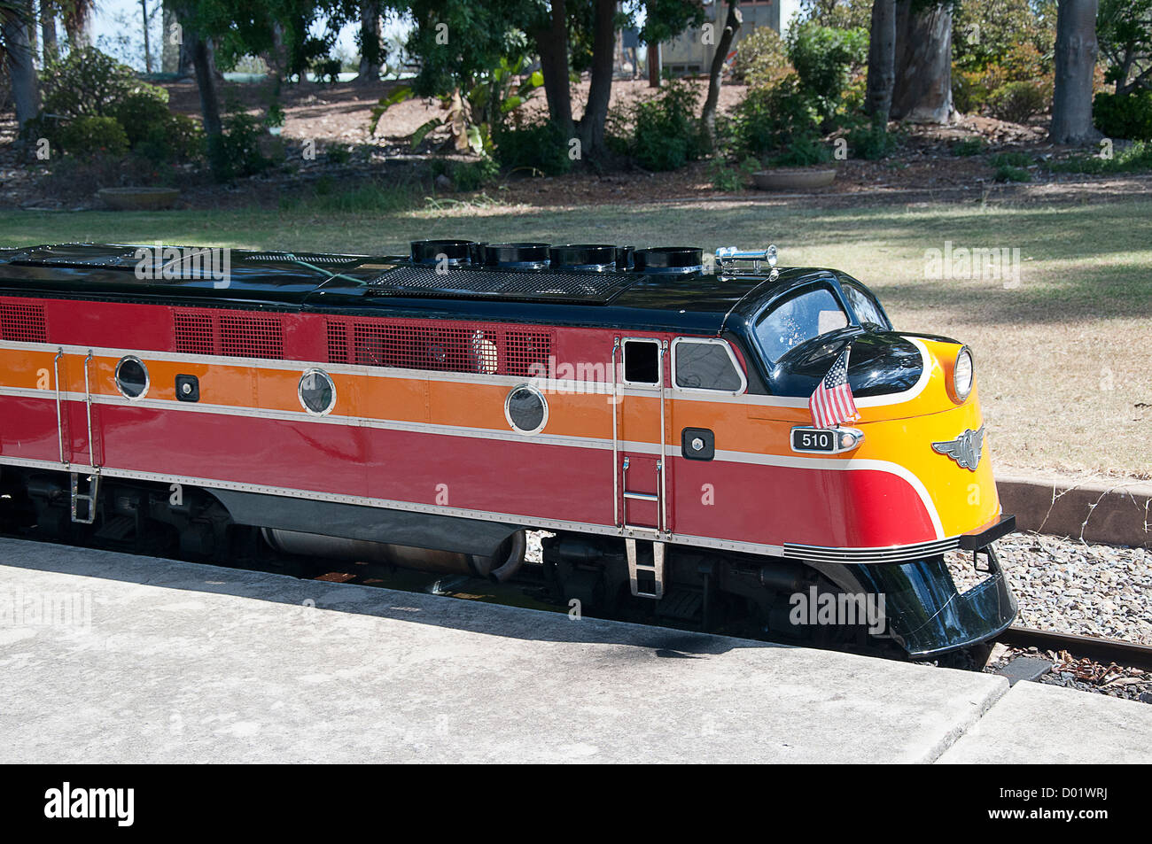 Little Train in Balboa Park in San Diego California USA Stock Photo - Alamy