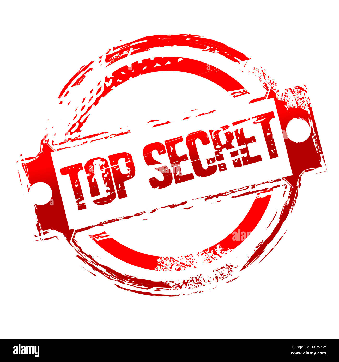 illustration of top secret stamp on isolated background Stock Photo - Alamy