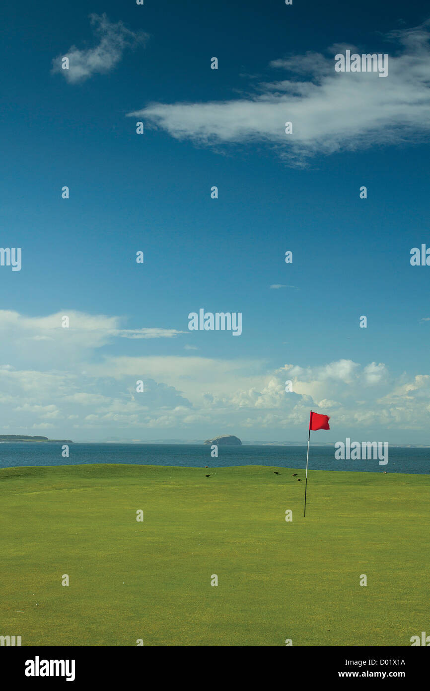 Winterfield Golf Course, Bass Rock and the John Muir Way, Dunbar, East ...