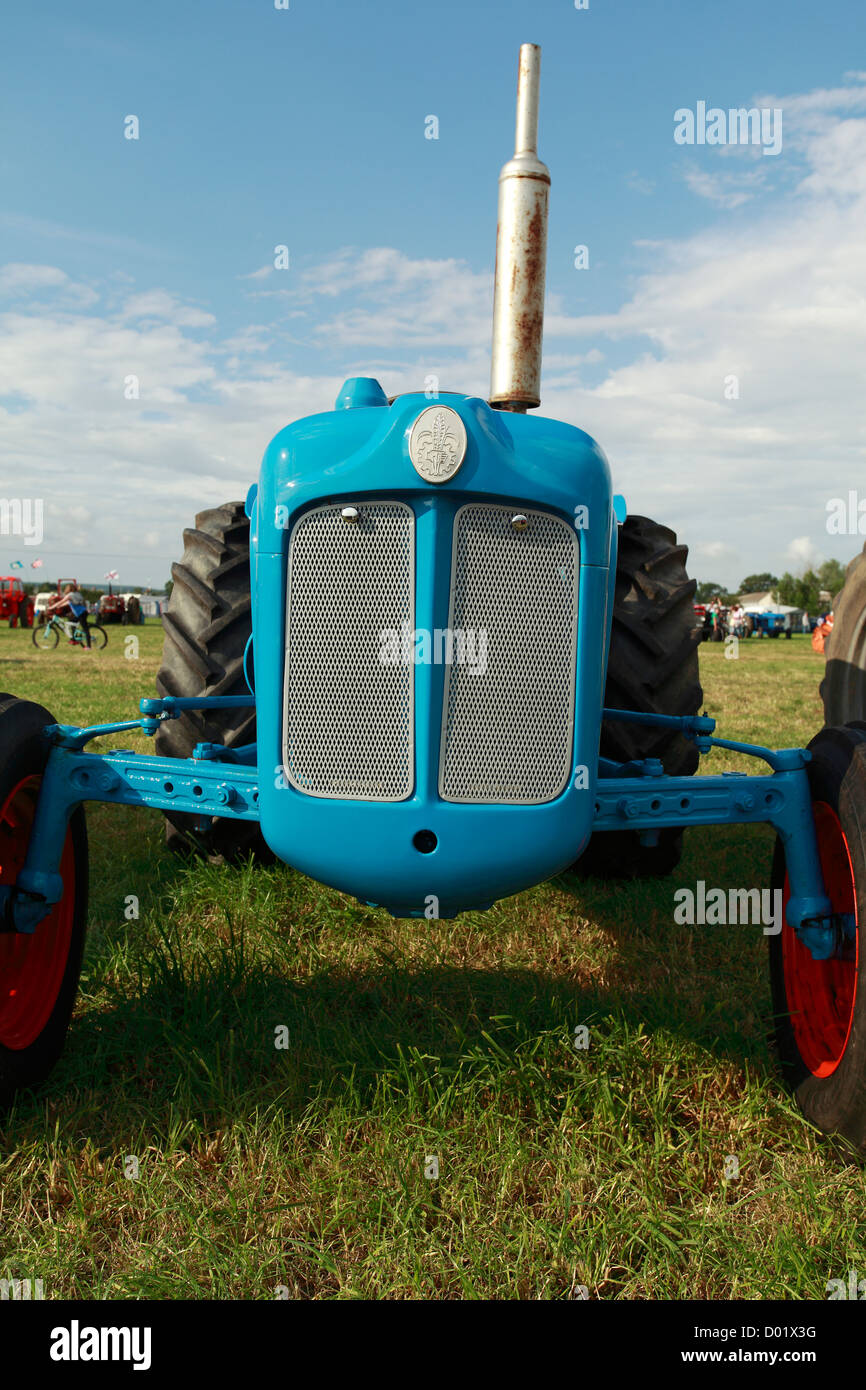Front view of traditional old tractor Fordson Stock Photo - Alamy