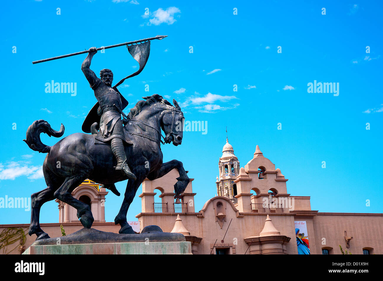 Statue of El Cid in Balboa Park in San Diego California USA Stock Photo ...