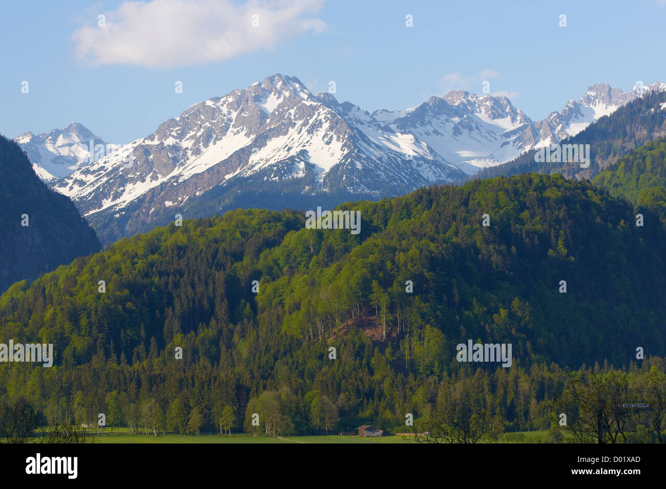 Springtime in allgaeu alps hi-res stock photography and images - Alamy