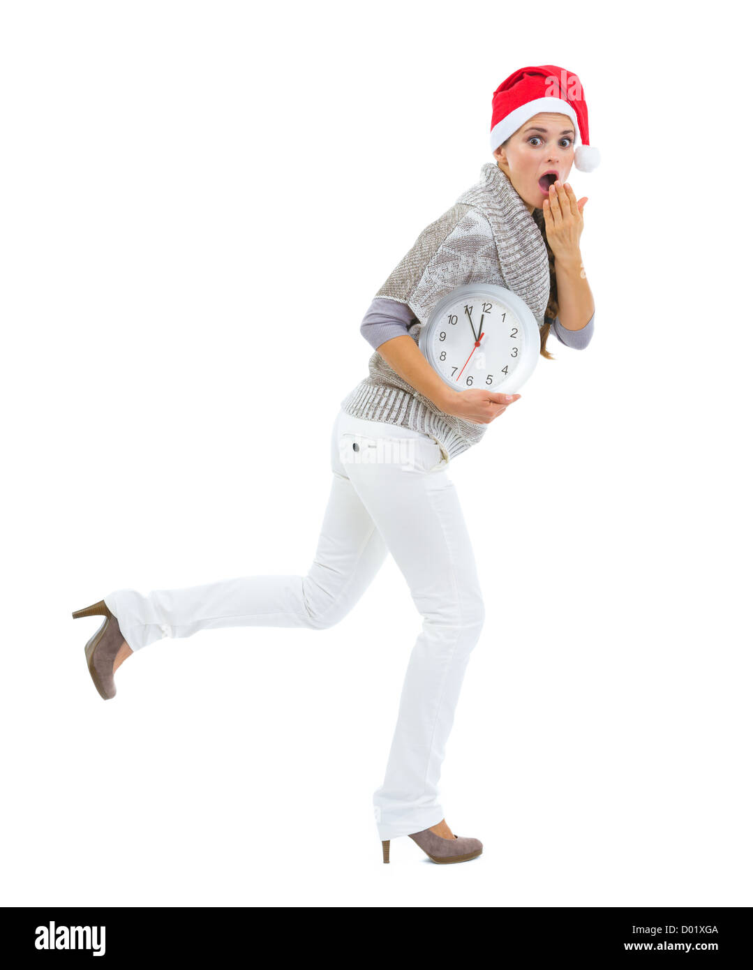 Woman attractive running Cut Out Stock Images & Pictures - Alamy