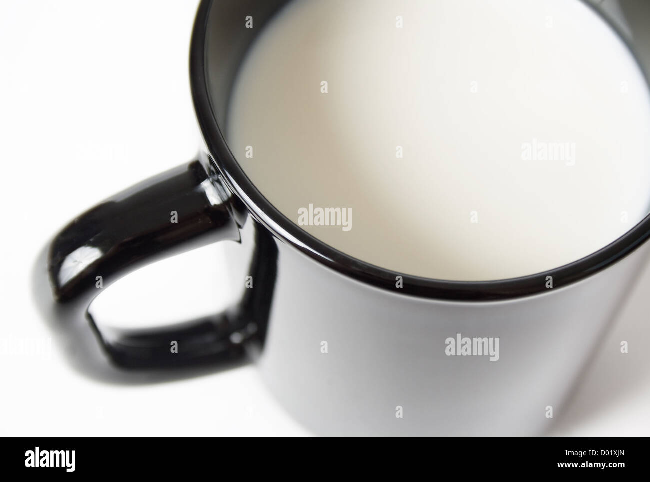 Cup of milk Stock Photo - Alamy