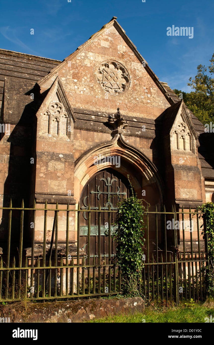 St. John the Baptist Church mausoleum, Buckminster, Leicestershire, UK ...