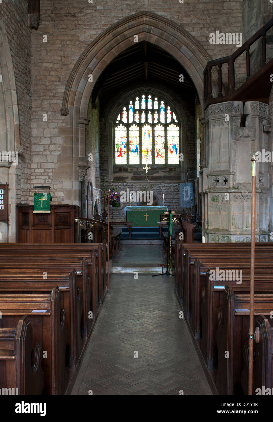 St. John the Baptist Church, Buckminster, Leicestershire, UK Stock ...