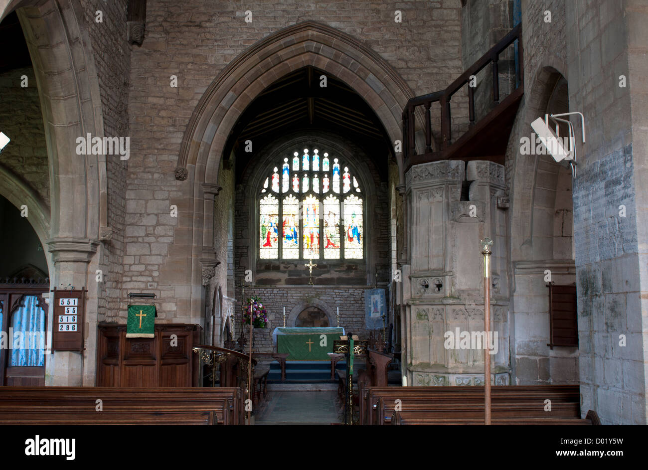 St. John the Baptist Church, Buckminster, Leicestershire, UK Stock ...