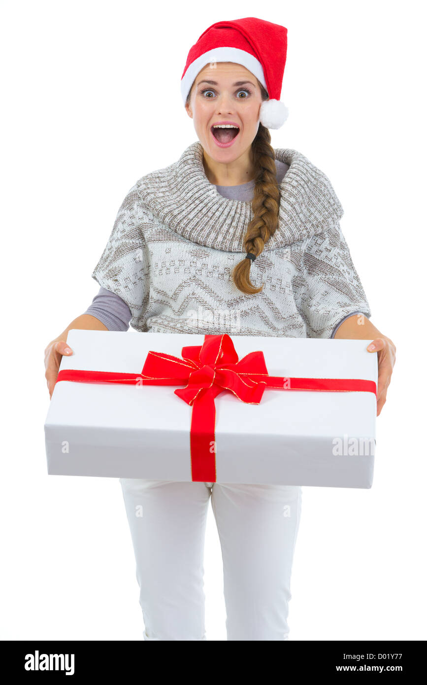 Surprised santa claus in Cut Out Stock Images & Pictures - Alamy
