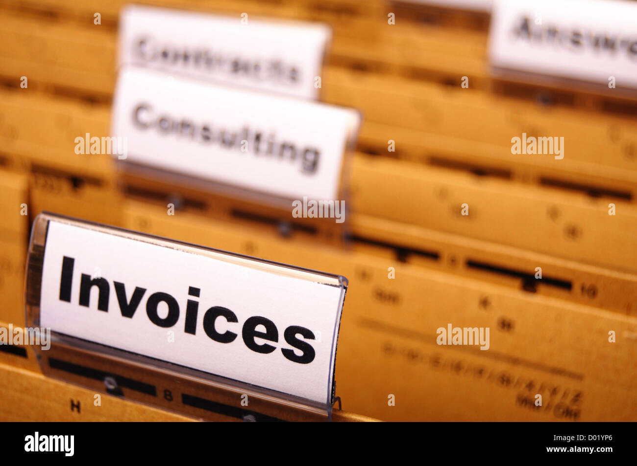 Invoices folder hi-res stock photography and images - Alamy