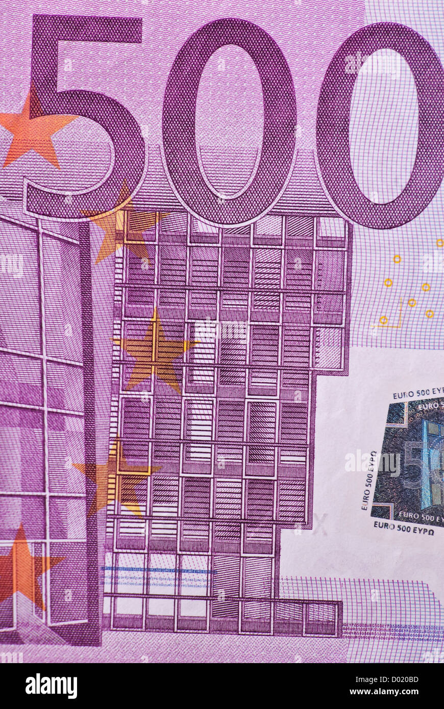 Euro banknote, close-up, studio shot Stock Photo - Alamy