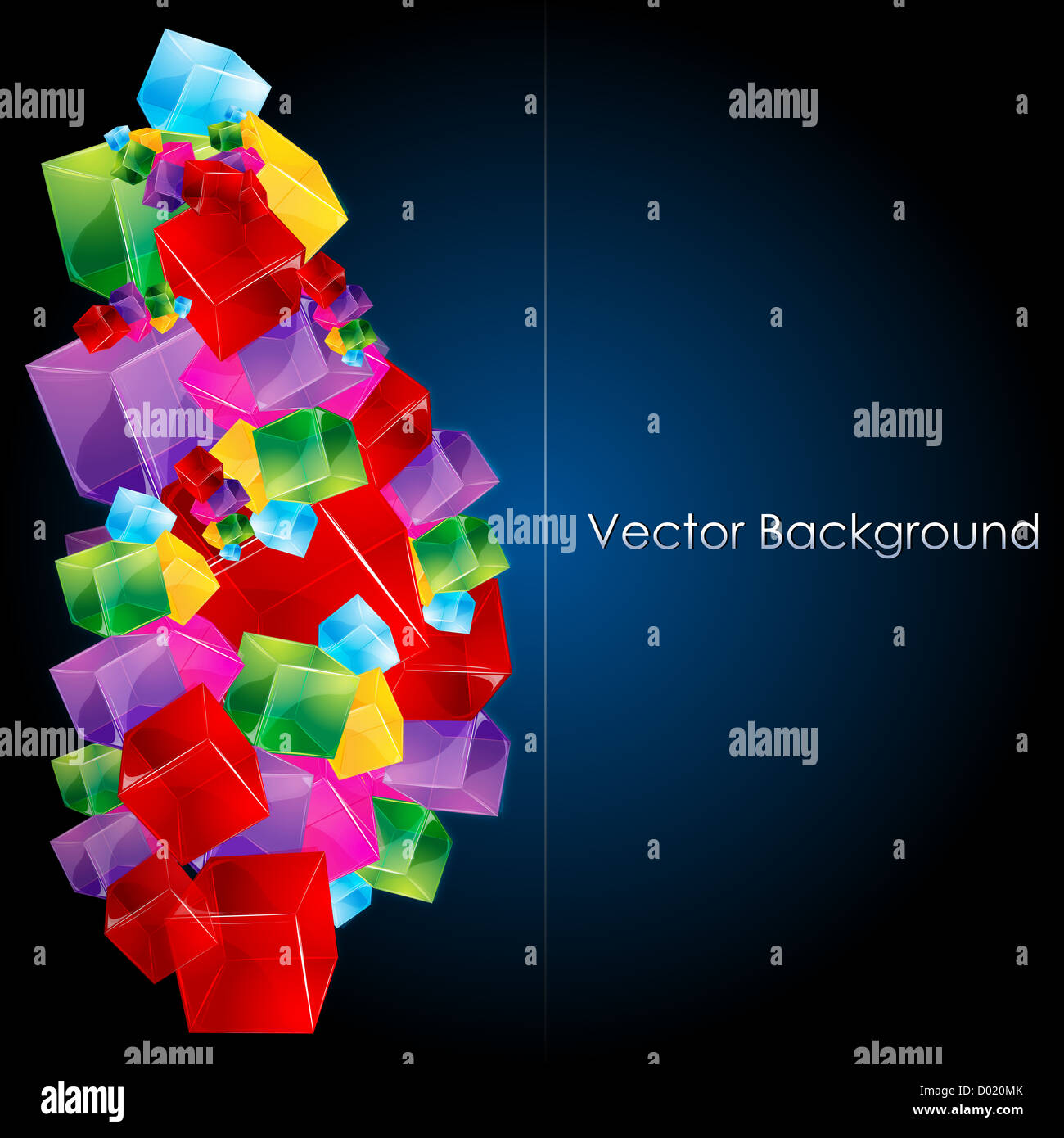 illustration of colorful vector background Stock Photo - Alamy