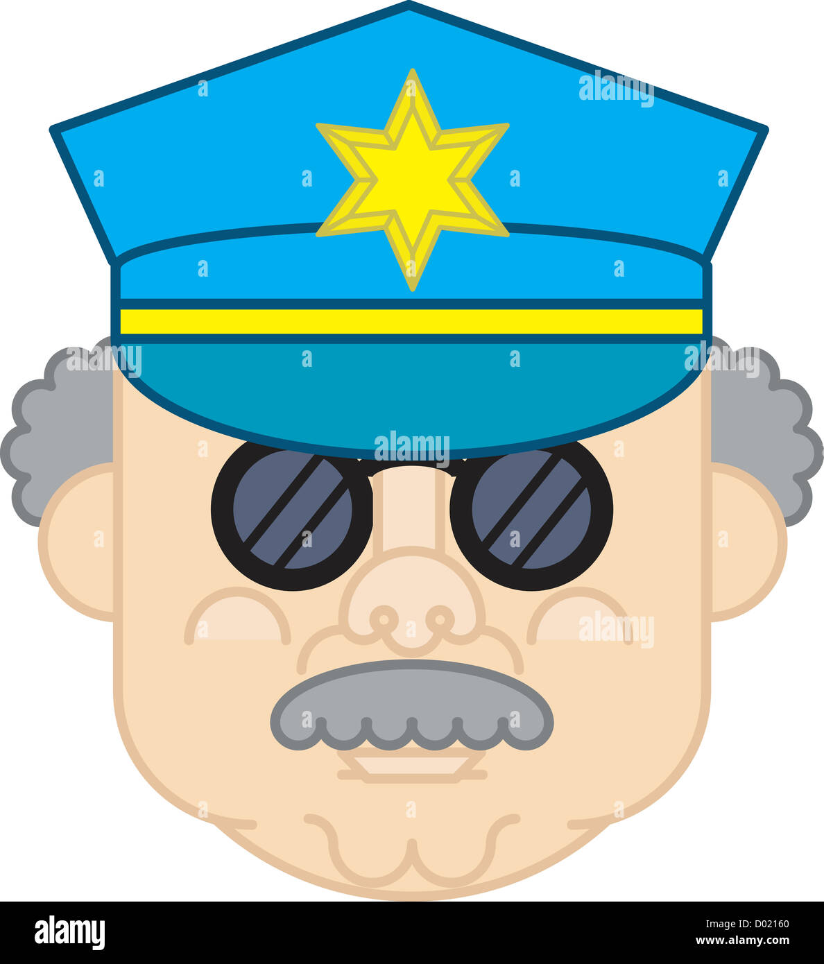 Police hat cut out hi-res stock photography and images - Alamy