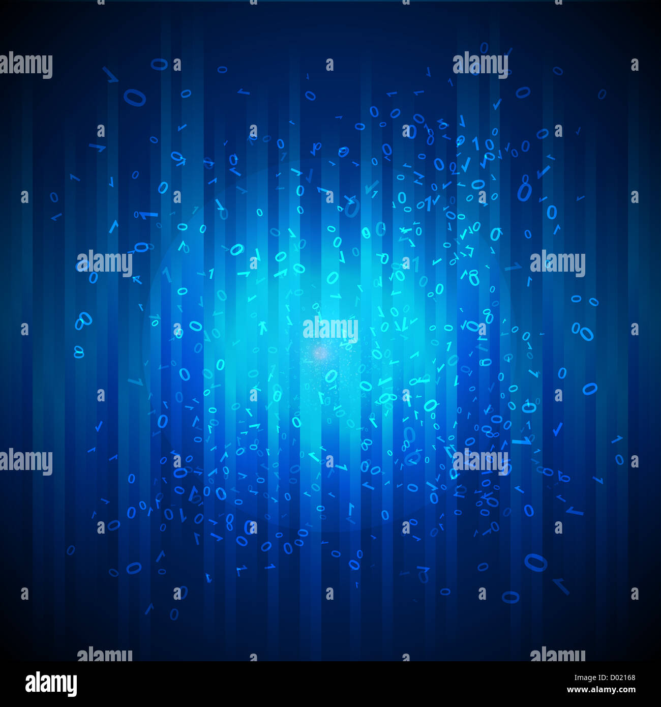 illustration of abstract binary background Stock Photo - Alamy