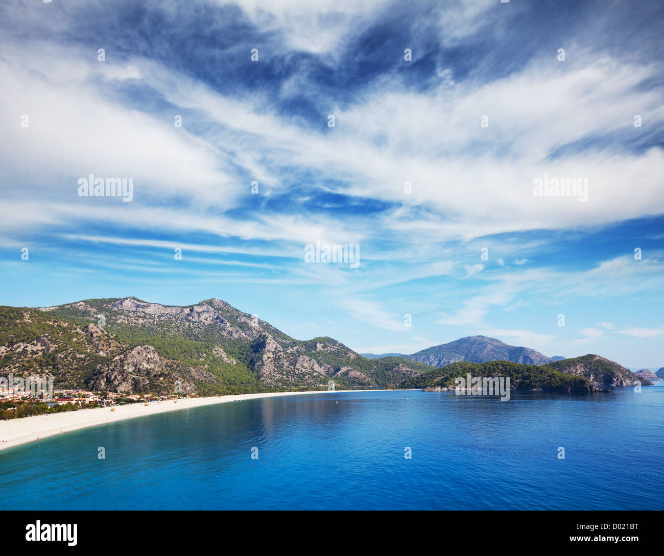 Sea coast in Turkey Stock Photo - Alamy