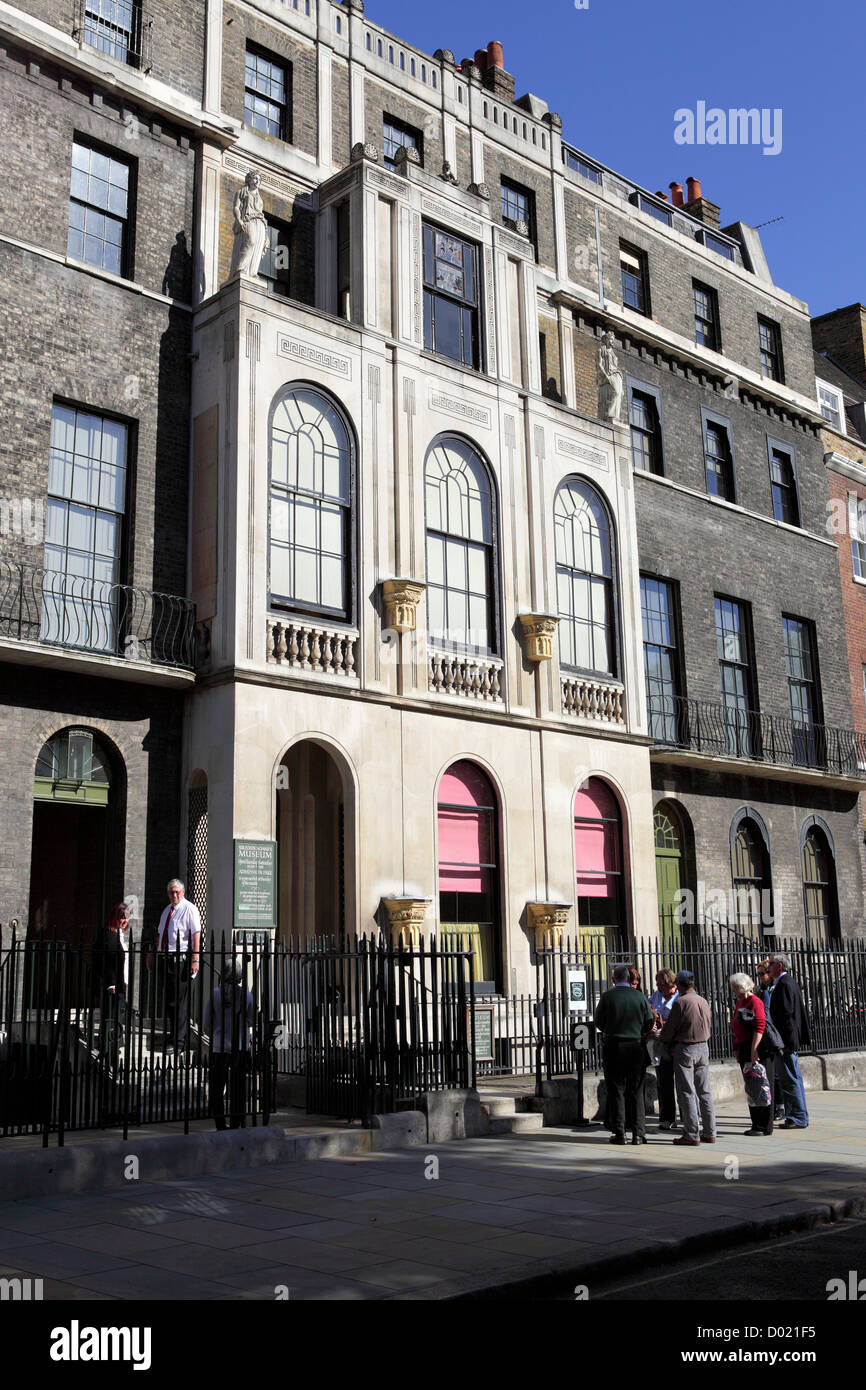 Sir john soanes museum elevation hi-res stock photography and images ...