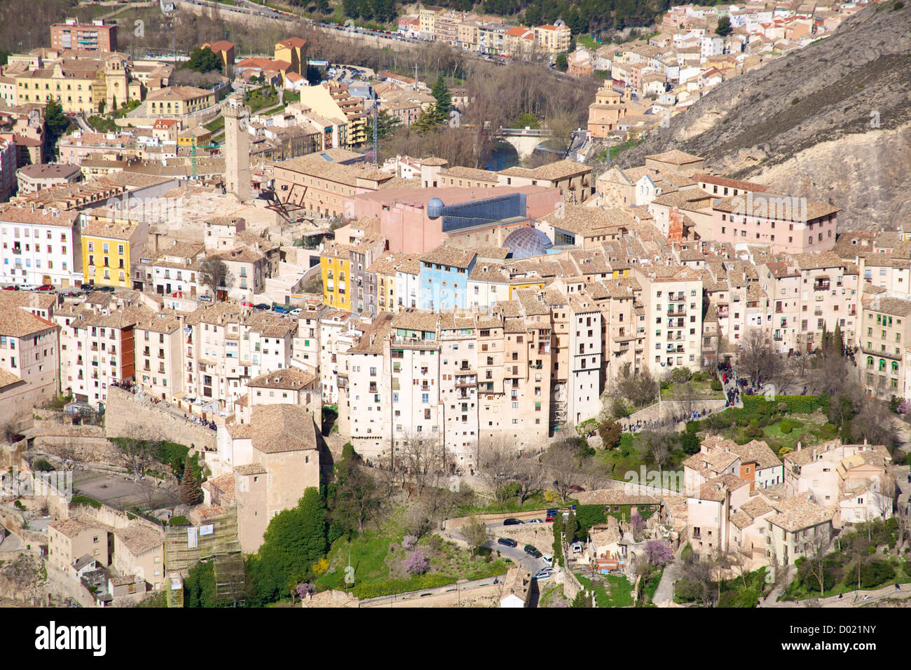 view of Cuenca city at Castilla-La Mancha in Spain Stock Photo - Alamy