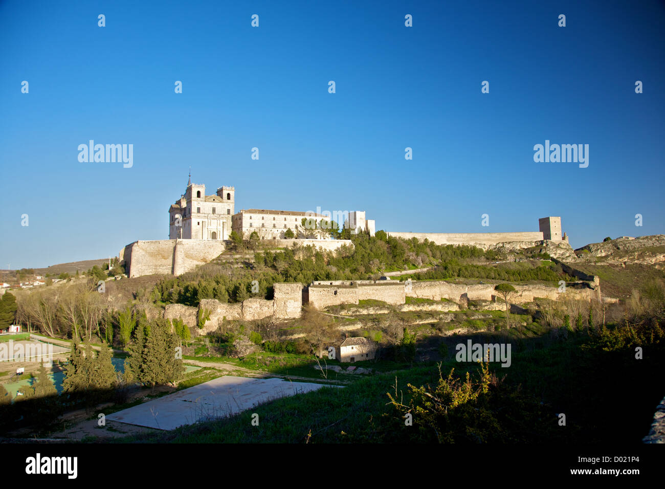 Monastery of Ucles at Castilla-La Mancha in Spain Stock Photo - Alamy