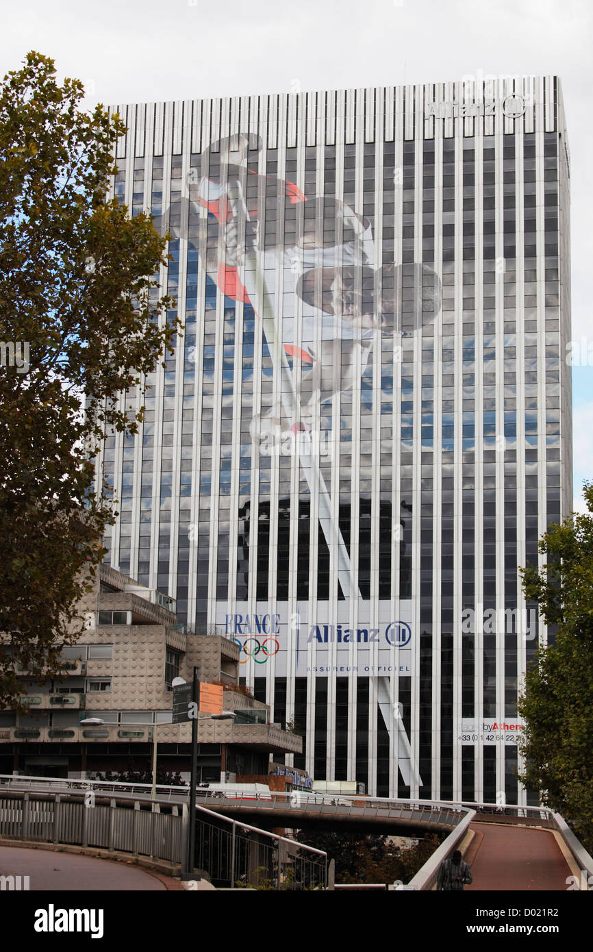 Allianz office building in Paris Stock Photo - Alamy