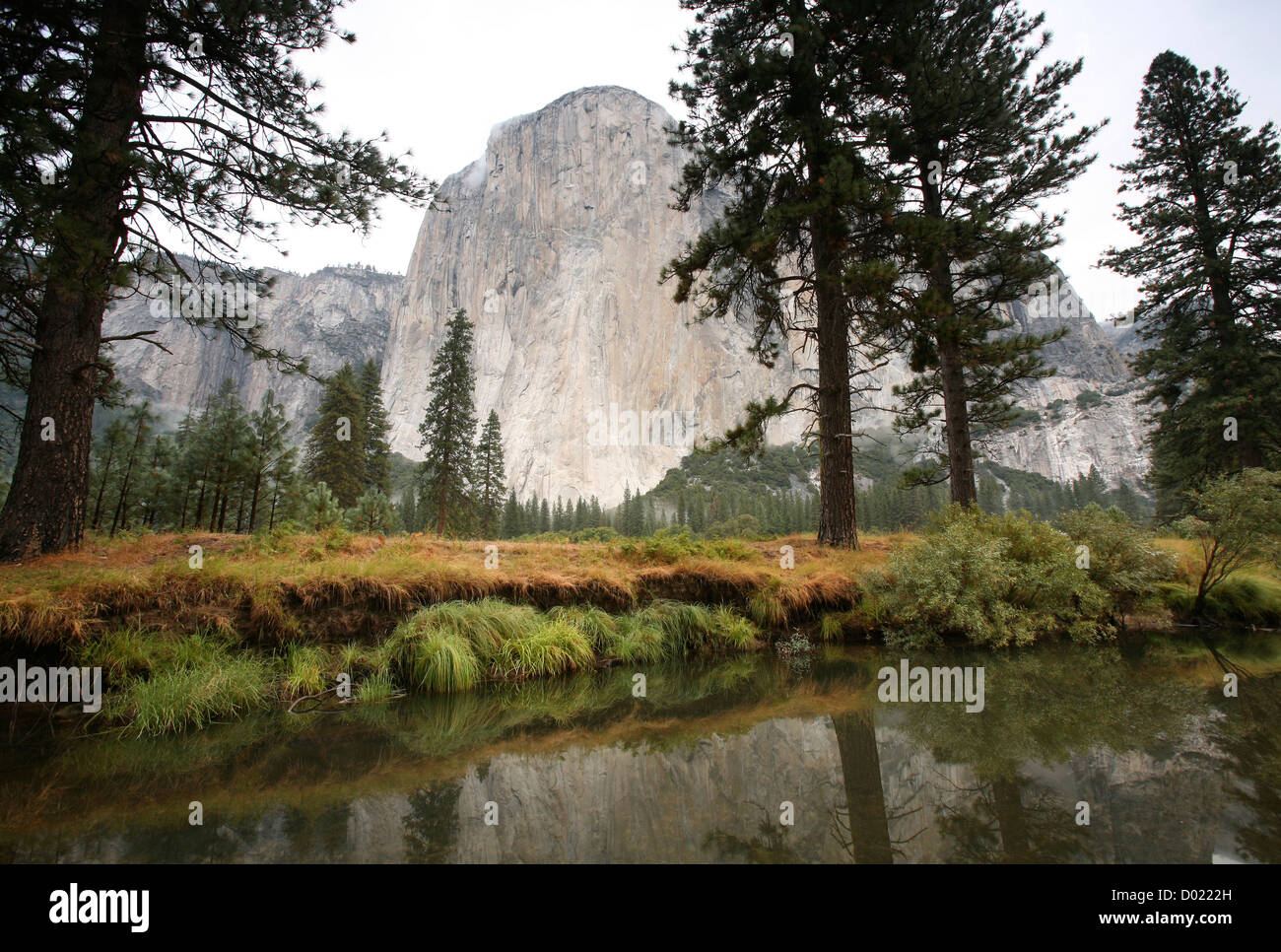 El Capitan and the Merced River Yosemite National Park Stock Photo - Alamy