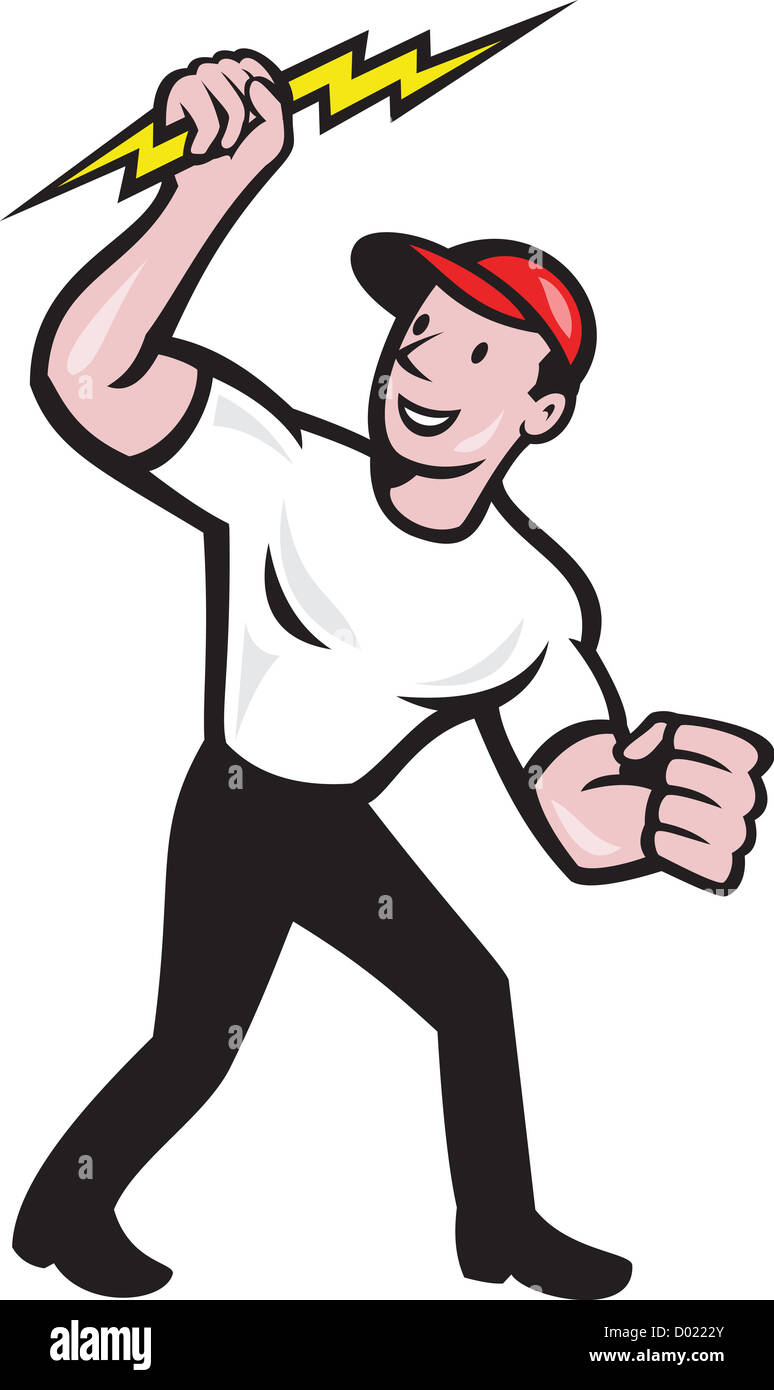 Lightning Cartoon Guy