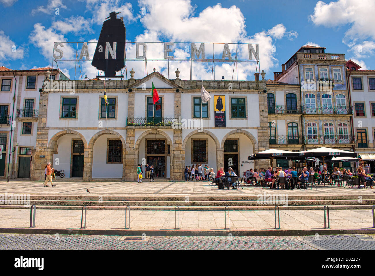 Sandeman Port museum, Porto Potugal Stock Photo - Alamy