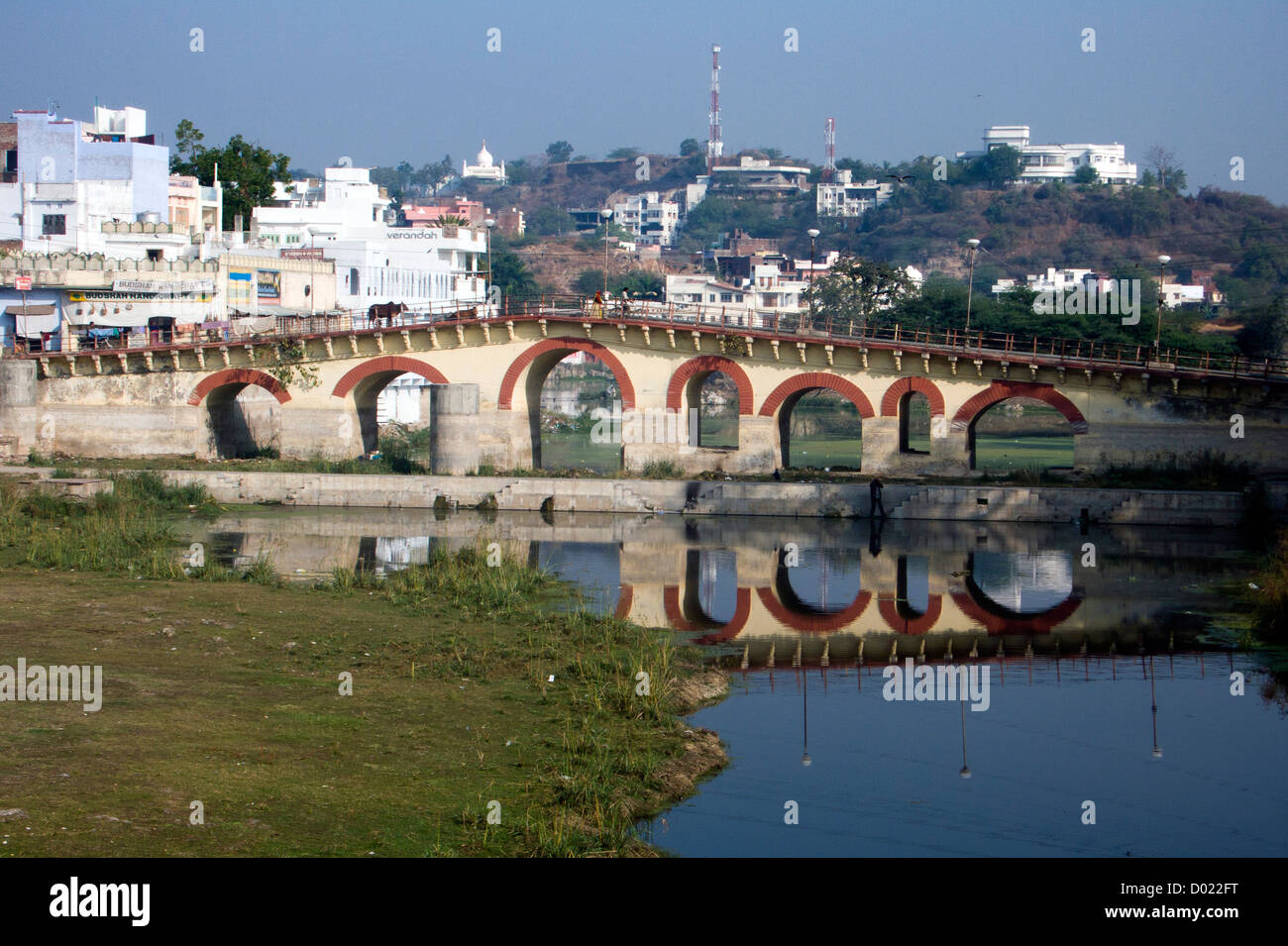 Bridge near Lal Ghat Udaipur Rajasthan India Stock Photo - Alamy